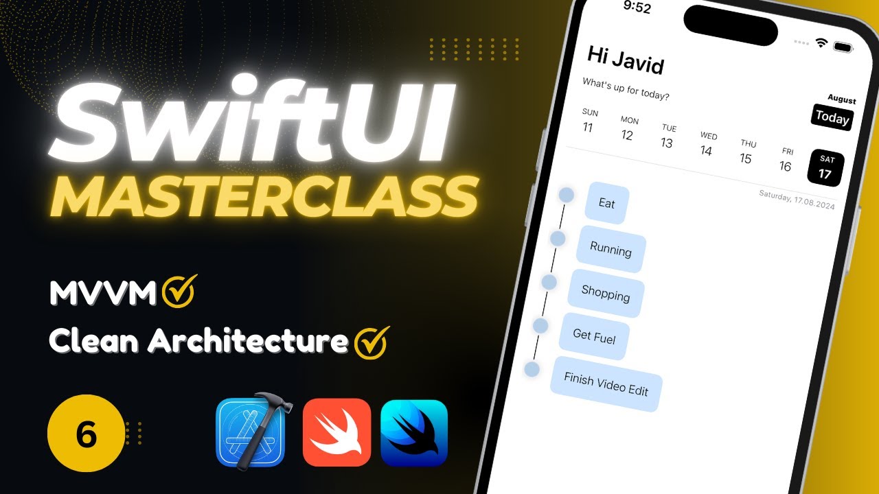 Learn Swiftui Clean Architecture And Mvvm Todo List App Part 06 6605