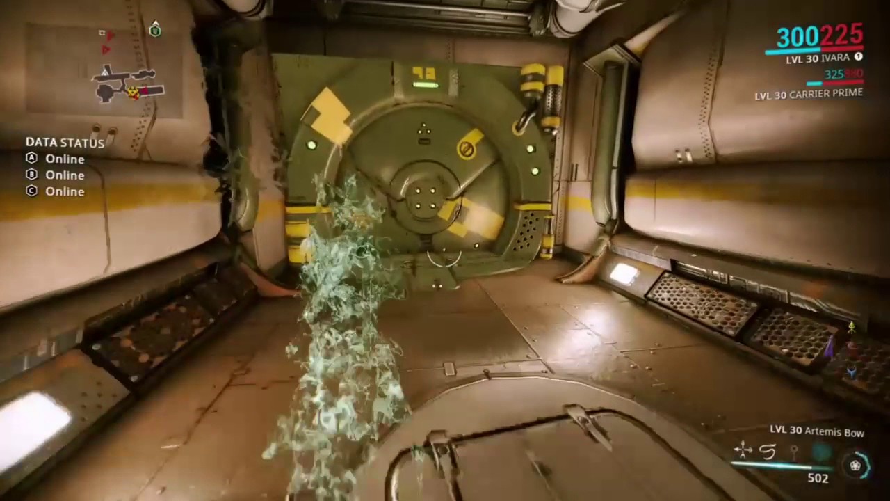 Scimitar Fuselage drop in warframe - YouTube