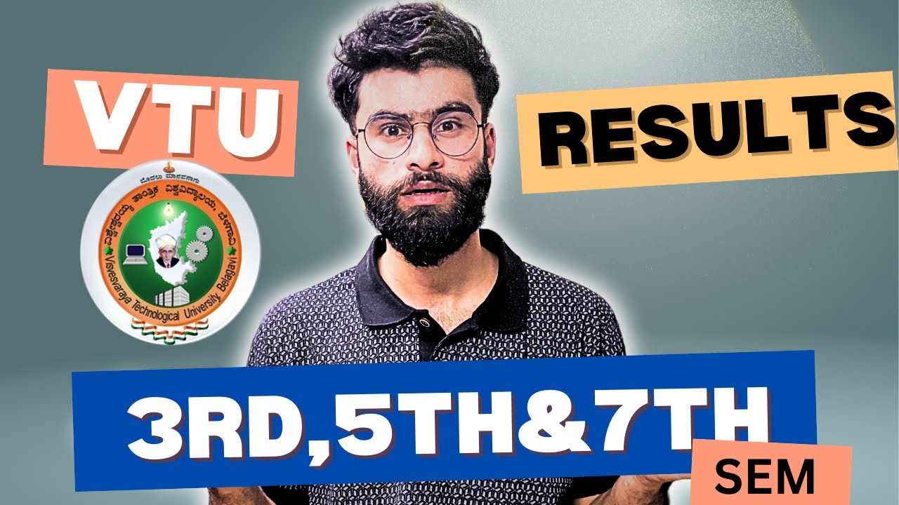 Vtu Results Update 😨😱 - YouTube