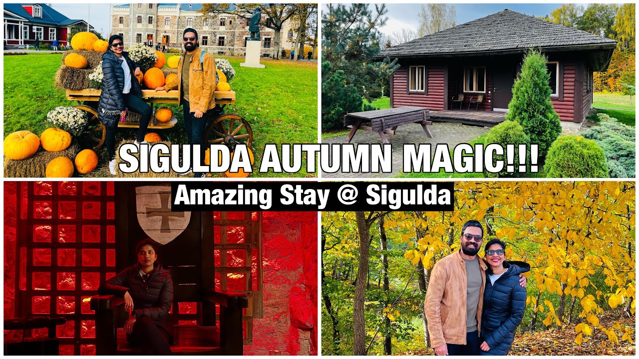 SIGULDA AUTUMN MAGIC | EXPLORE SIGULDA | AMAZING STAY | HIKING | RIGA ...