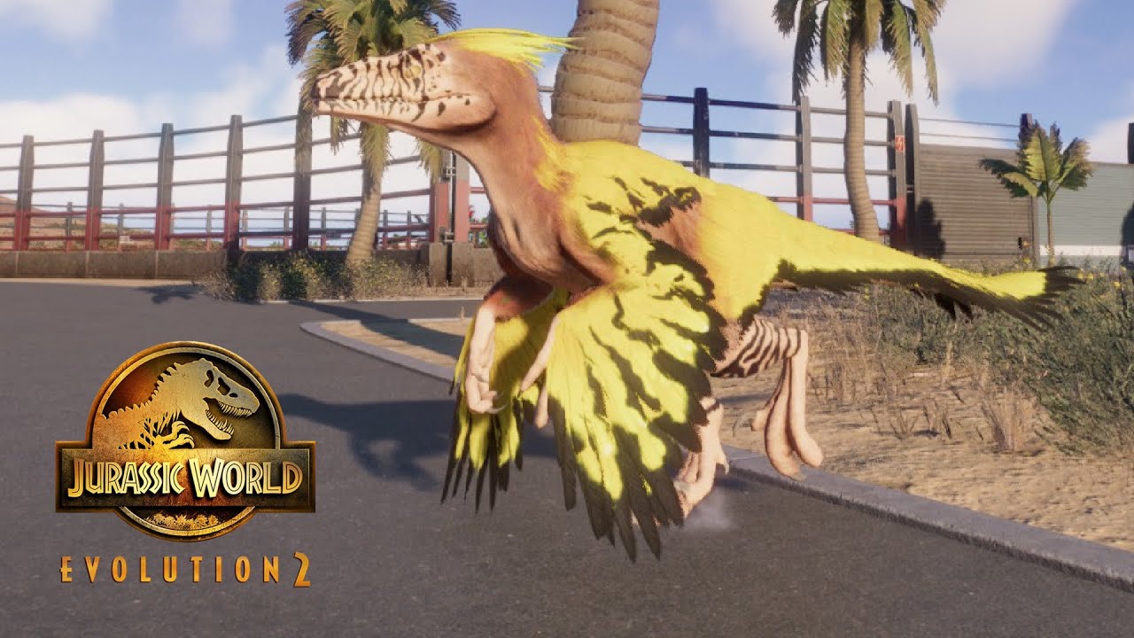 Feathered Skin Editing - Pyroraptor - Jurassic World Evolution 2 ...