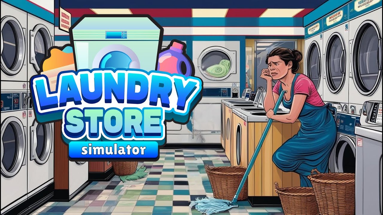 Kotzt die uns die Bude voll, Laundry Store Simulator - YouTube