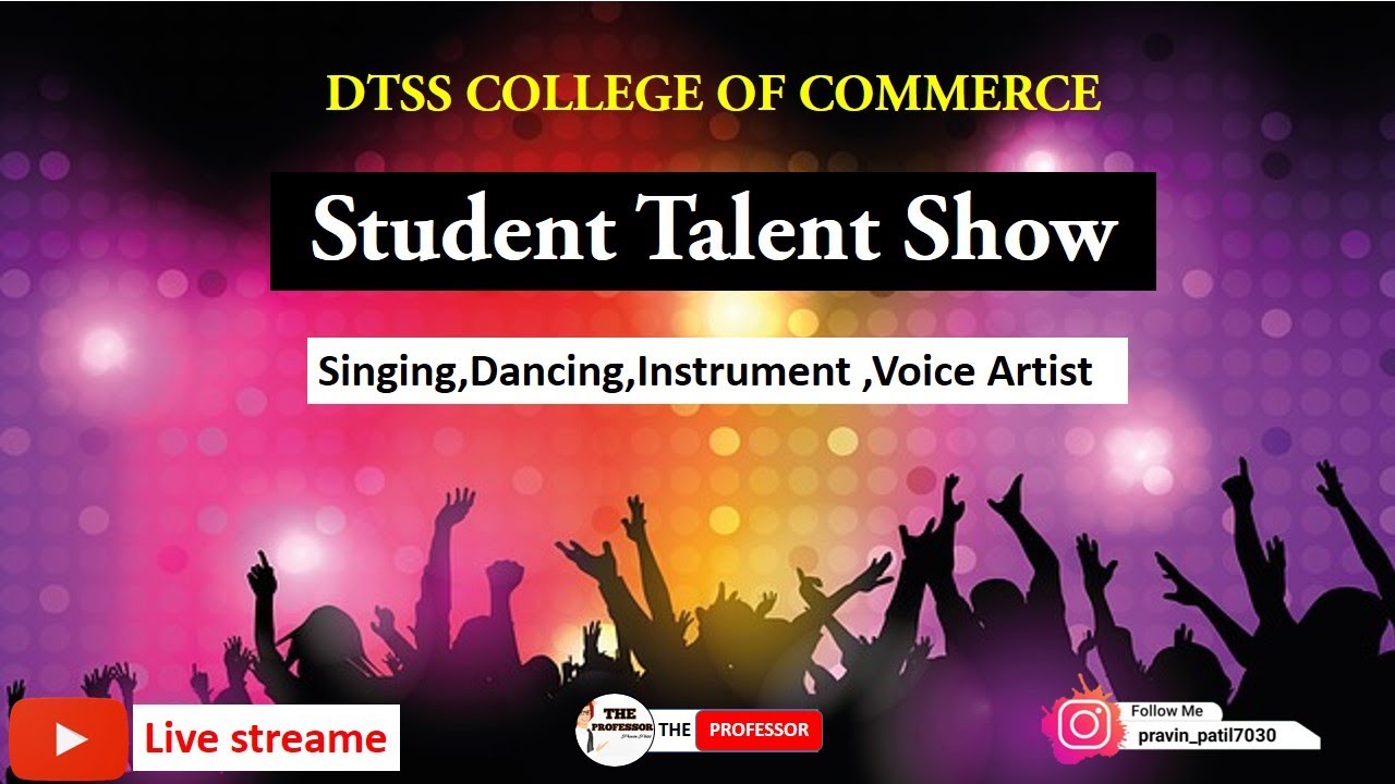 DTSS COLLEGE STUDENT TALENT SHOW PART I - YouTube