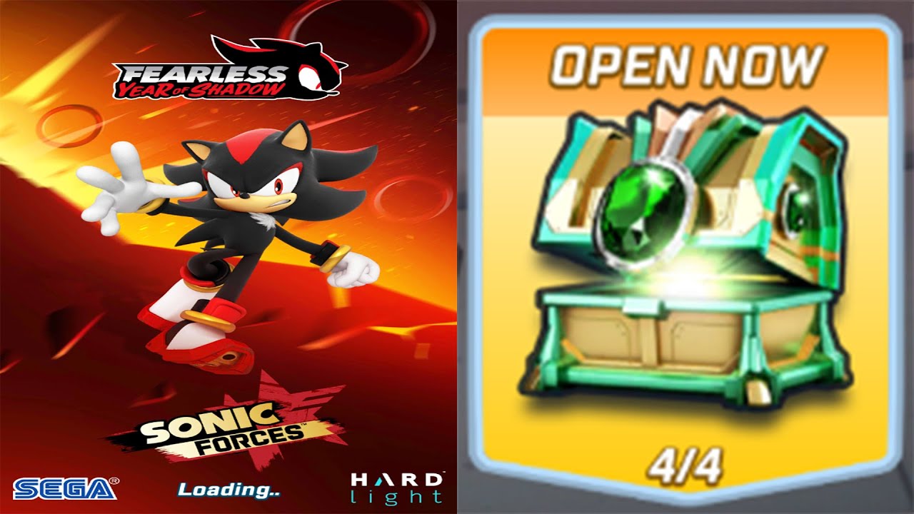 Sonic Forces Fearless Year of Shadow New Event - All Shadow Runners ...