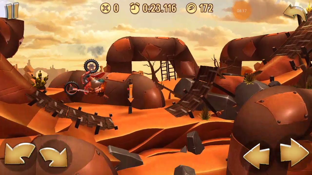 Trials Frontier Part 21 World Map New Bike!Jackal - YouTube