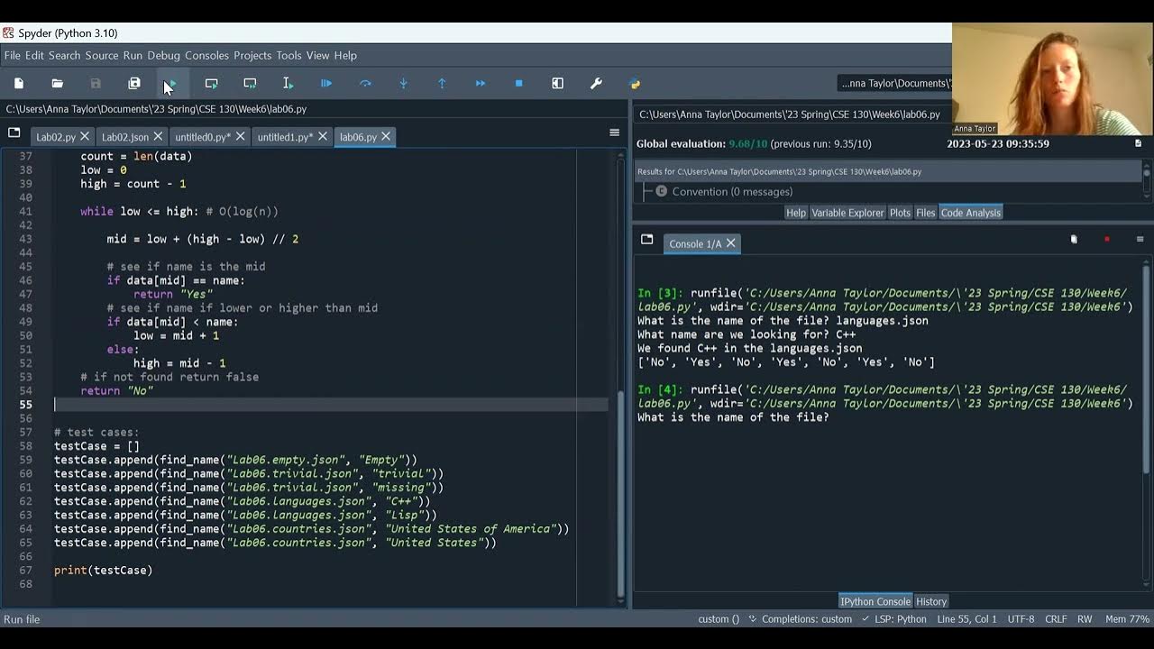 CSE 130 Lab 6 - YouTube
