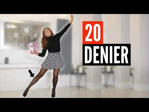 I didn't expect 20 denier to look like THIS!