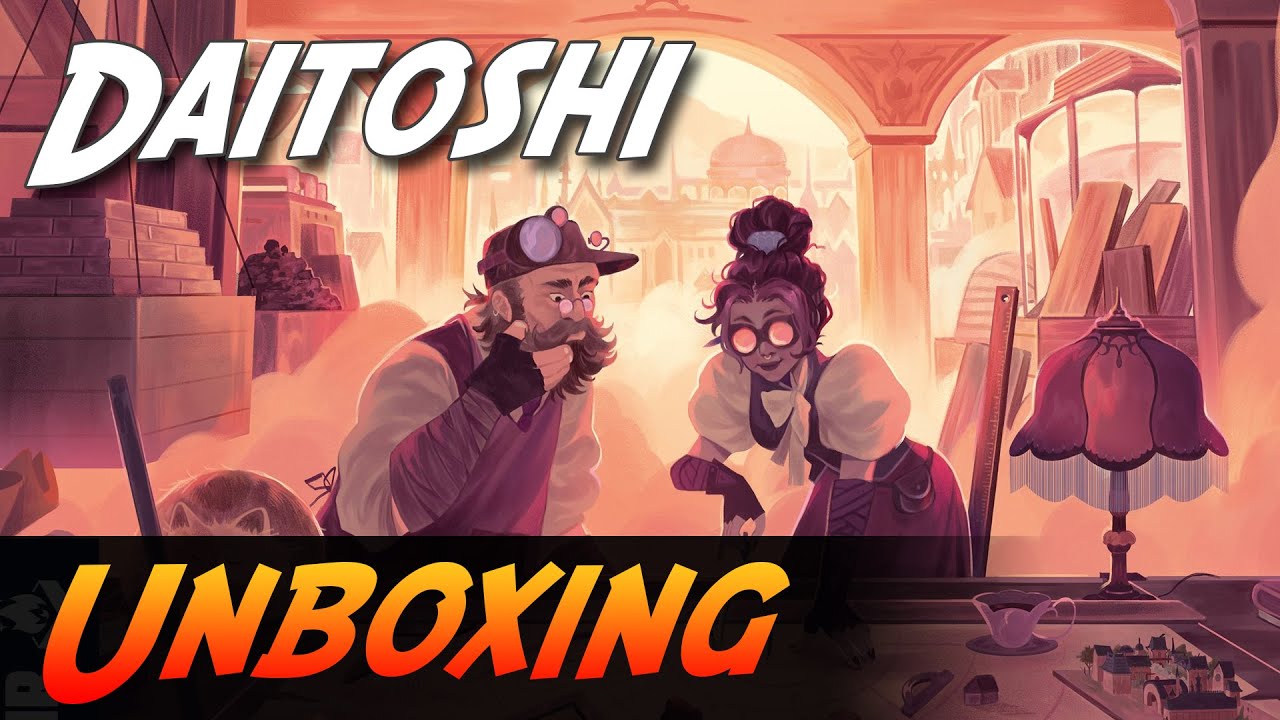 Daitoshi - Brettspiel Unboxing (Devir) - YouTube