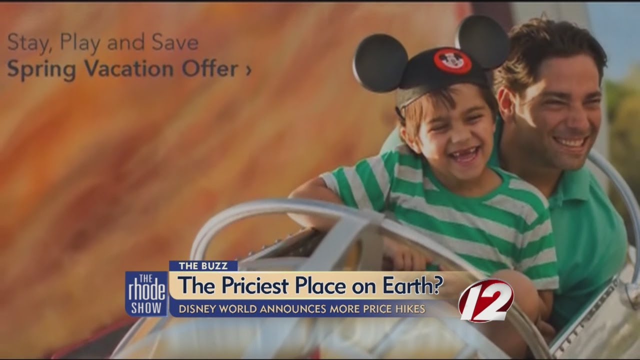 The Buzz: Disney World ticket price hike - YouTube
