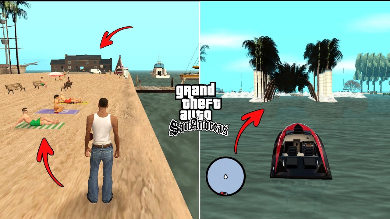 Secret Island Discovered in GTA San Andreas! | Hidden Location Revealed ...