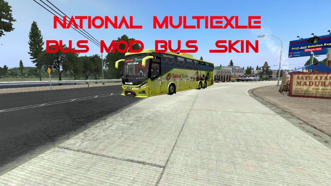 Finally release 30+ bd traffic OBB for bussid √ National multiexle bus ...