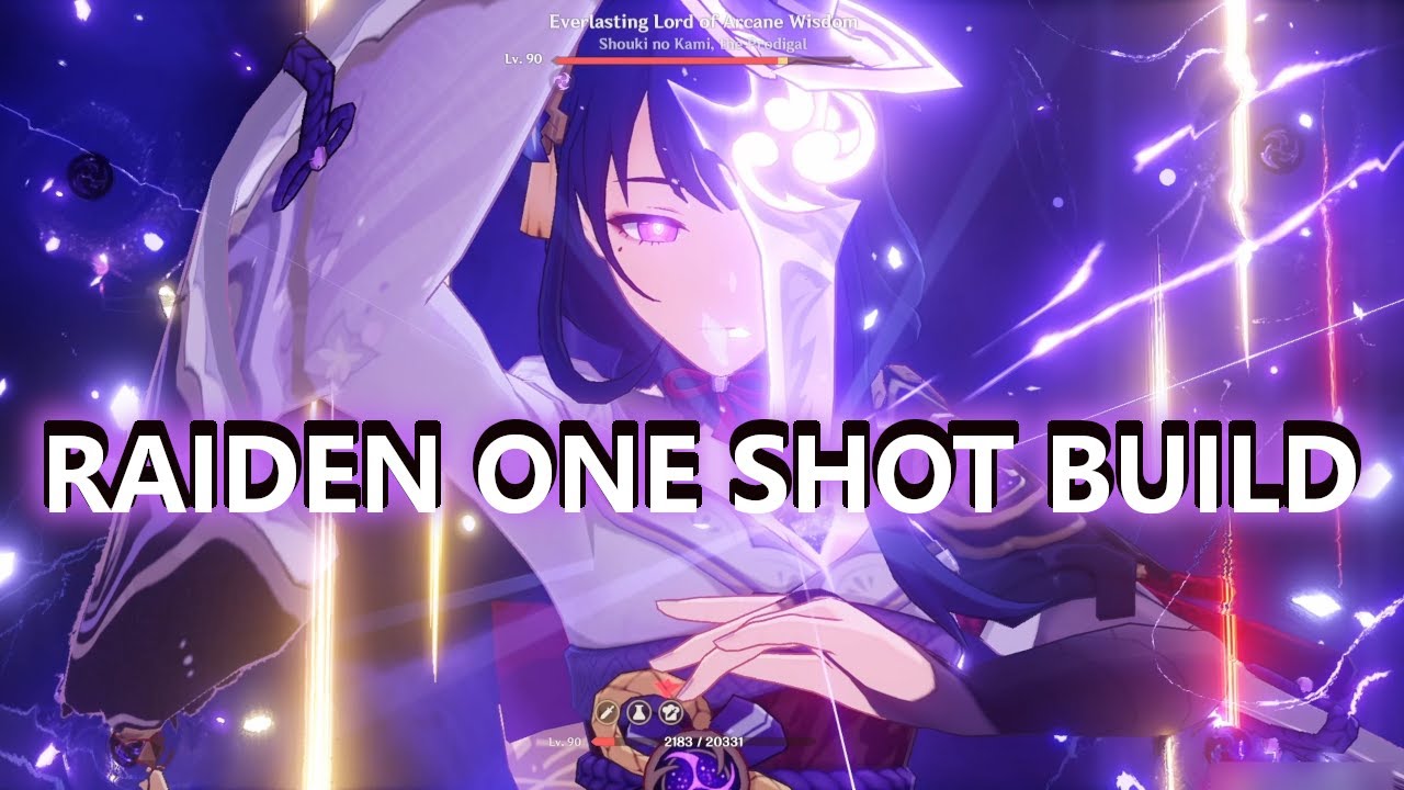 Raiden Shogun - 1 mil on Scaramouche [GENSHIN IMPACT] - YouTube