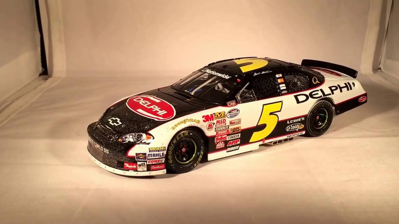 Review: 2008 Mark Martin #5 Delphi Chevy Las Vegas Raced Win 1/24 ...