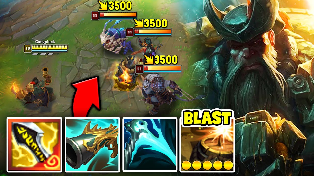 Gangplank, but I get the NEW Ornn Upgraded Infinity Edge (and it's not ...