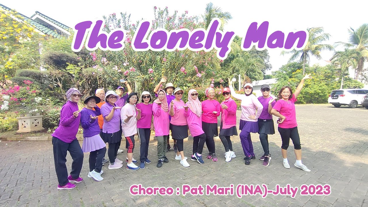 The Lonely Man - Line Dance (Choreo : Pat Mari @MariLineDance77 (INA)💞 ...