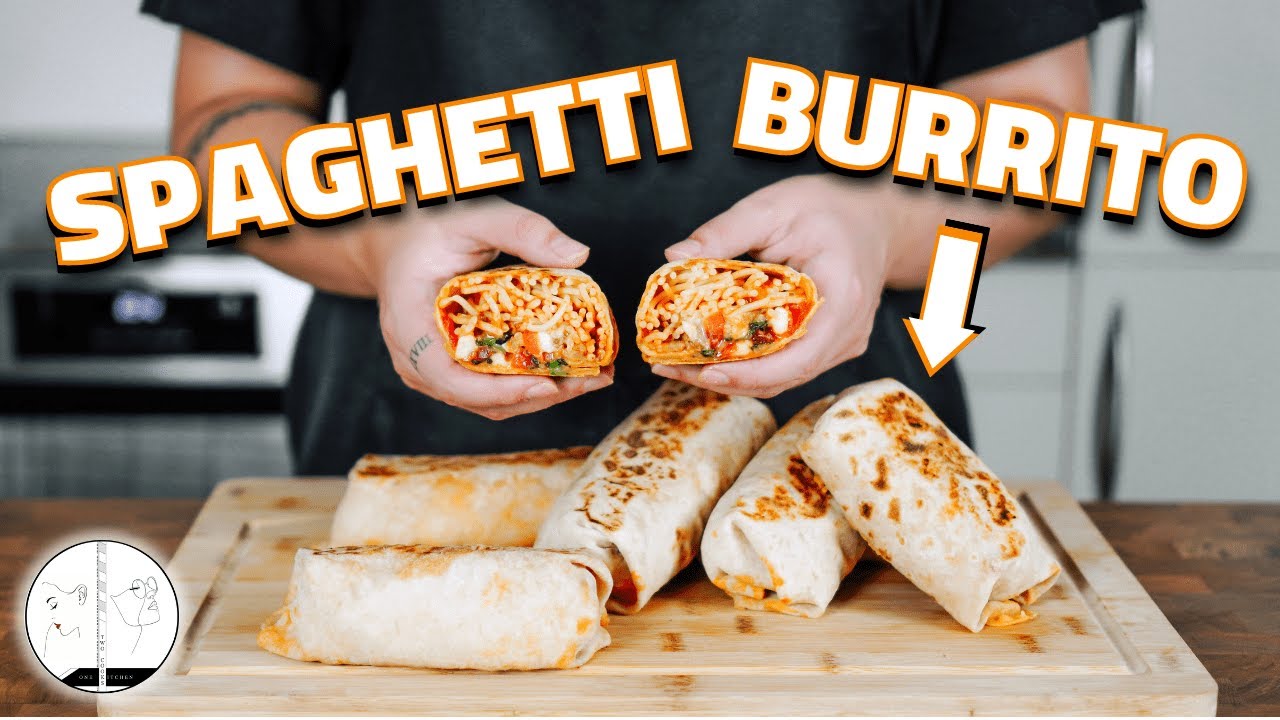 Spaghetti Burritos - wir kombinieren Spaghetti Bolognese & Burrito ...