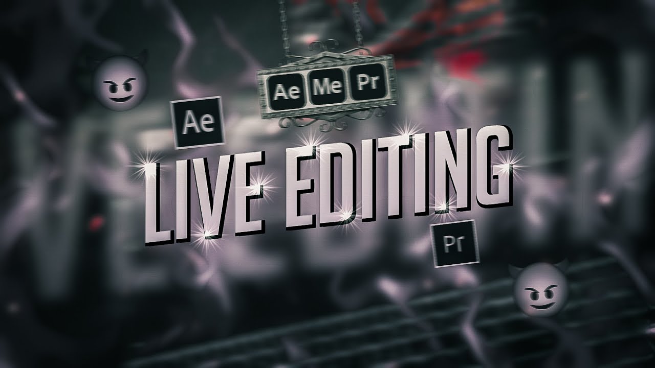 First Stream | Live Editing | After Effects Tutorial | - YouTube