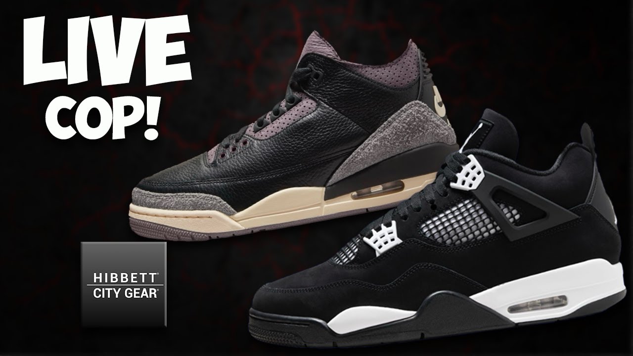 Live Cop Jordan 3 A Ma Maniere & Jordan 4 White Thunder RESTOCK Every ...