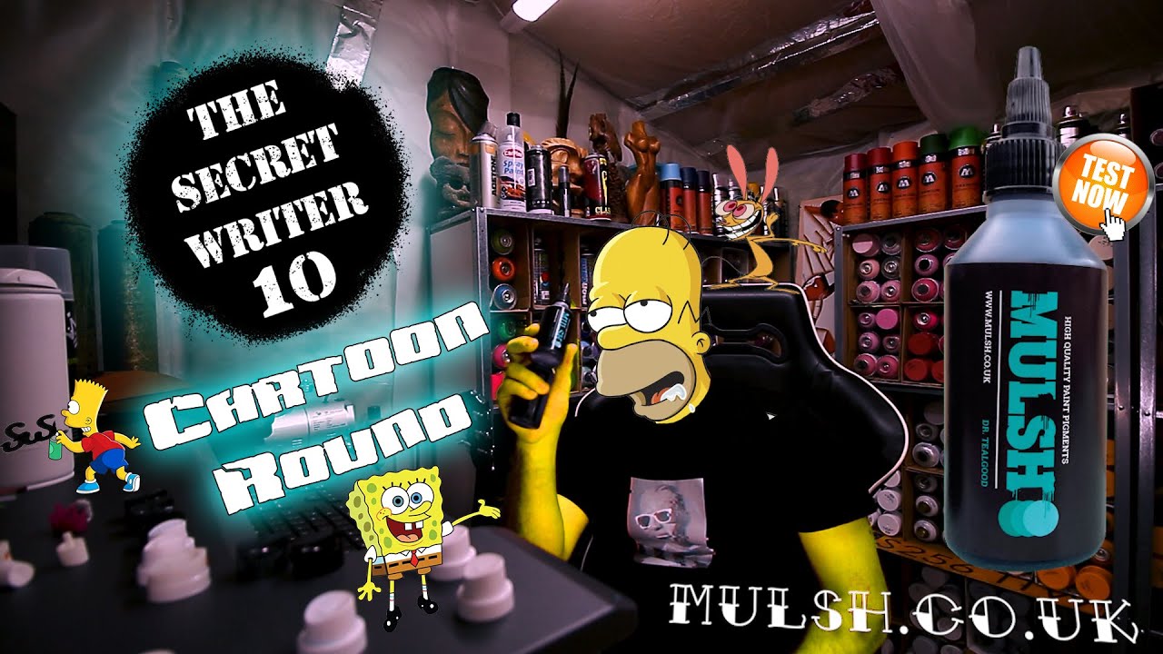 The Secret Writer 10 - BIGGEST Graffiti Exchange - Cartoon/Video Game ...