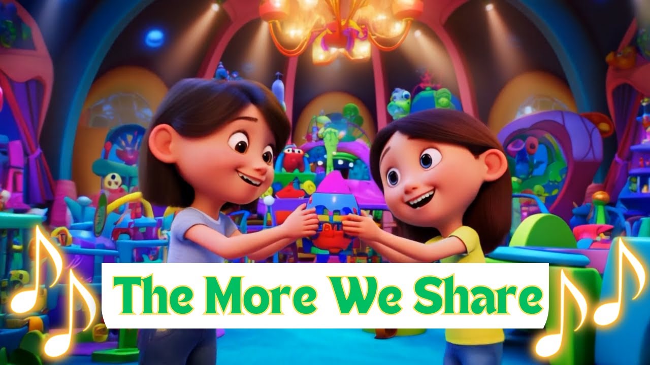 The More We Share I Sing Along Kids Songs Fun for Children, Toddlers ...