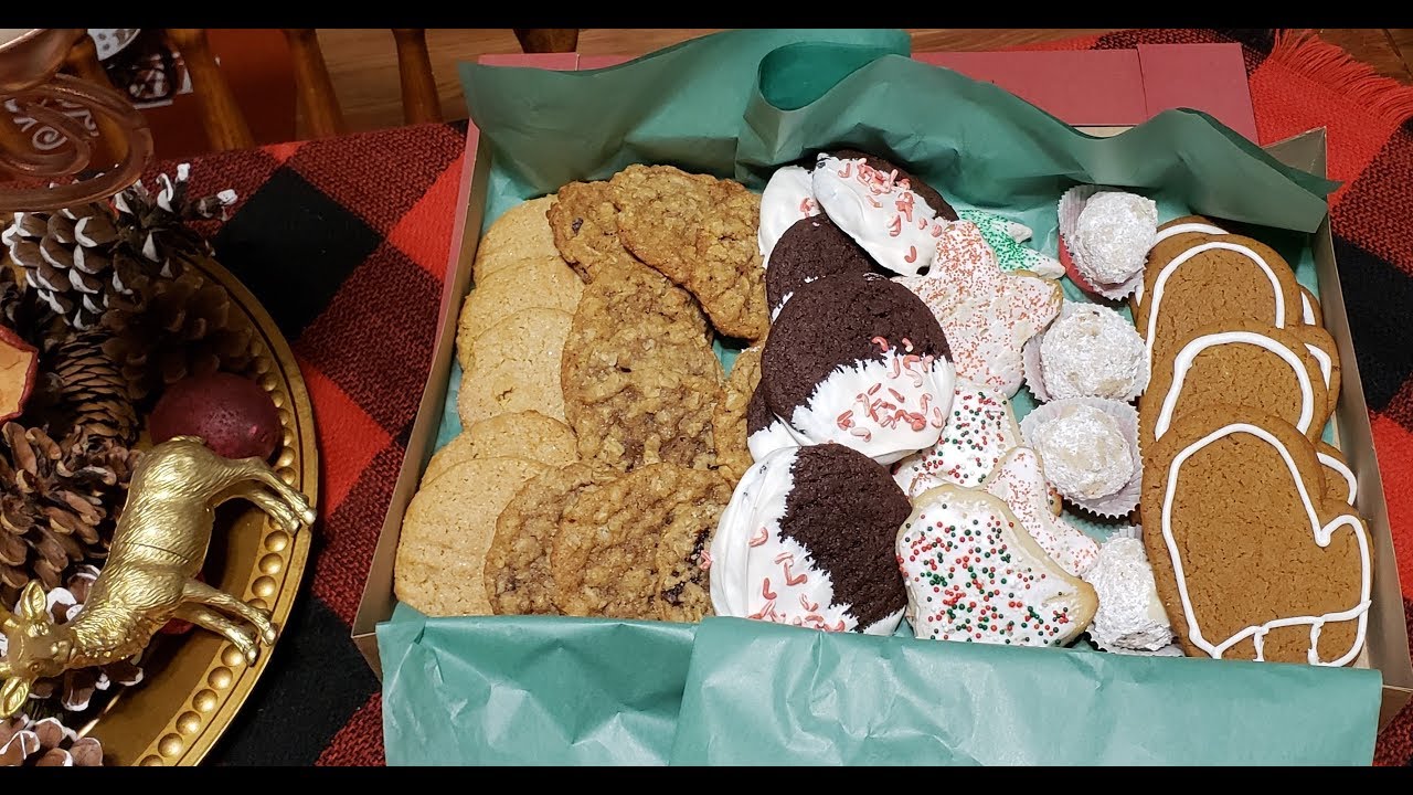 Cookie Baking and Trays for Friends and Family 2018 - YouTube