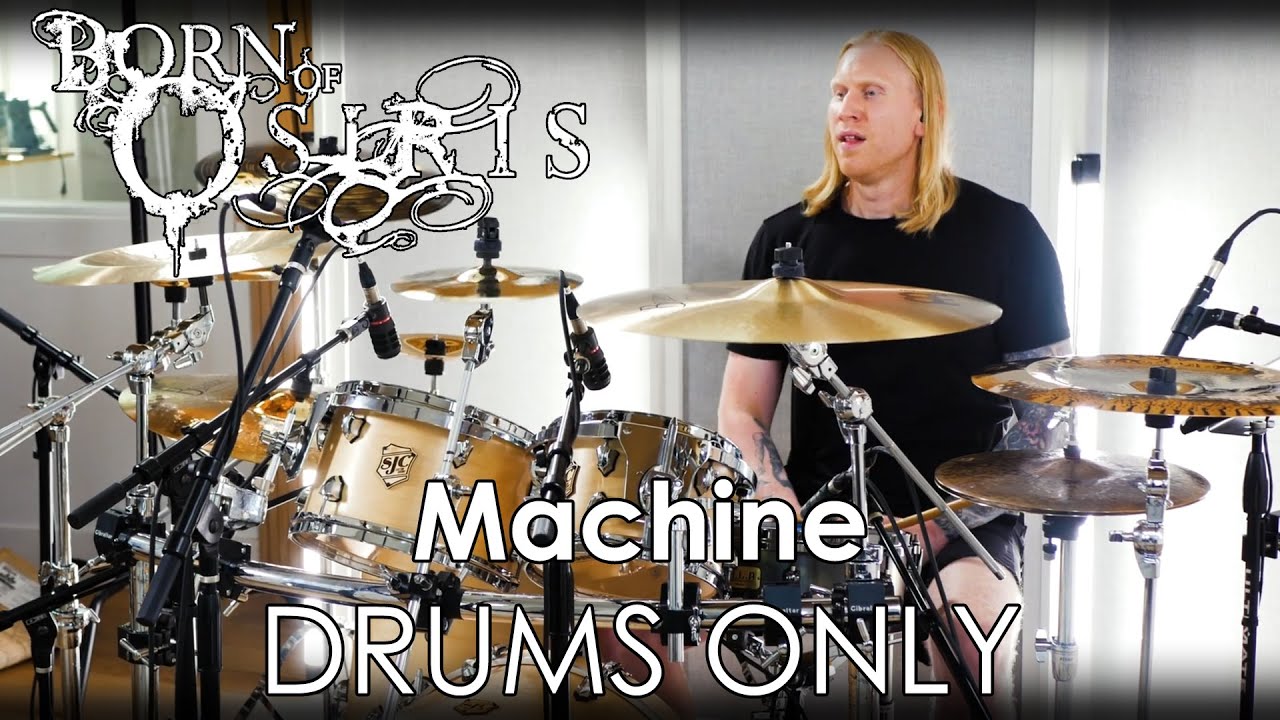 Born Of Osiris (Cameron Losch) - Machine [Drum Backing Track] Drums ...