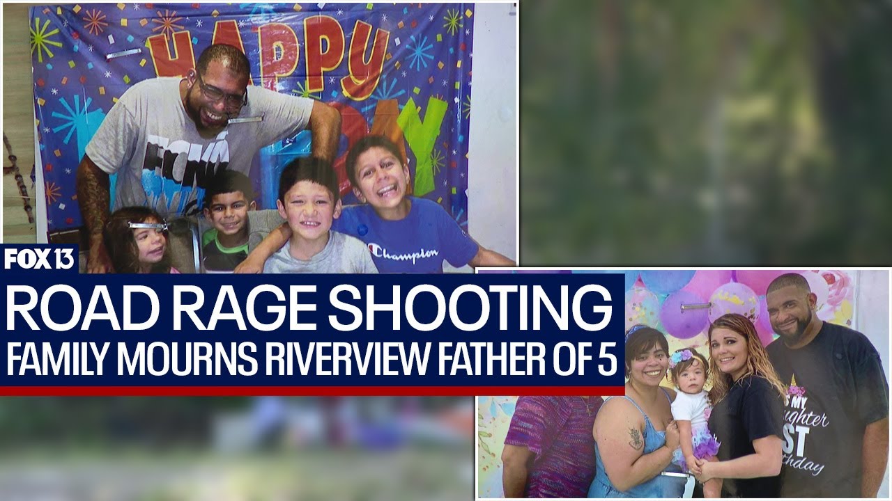 Father of 5 dead after road rage shooting in Riverview - YouTube