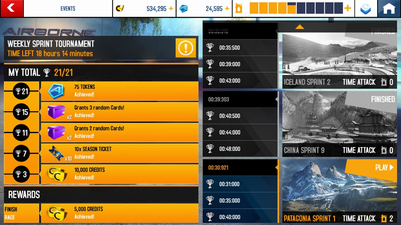 Asphalt 8, Weekly Sprint Tournament 22-28 April - YouTube