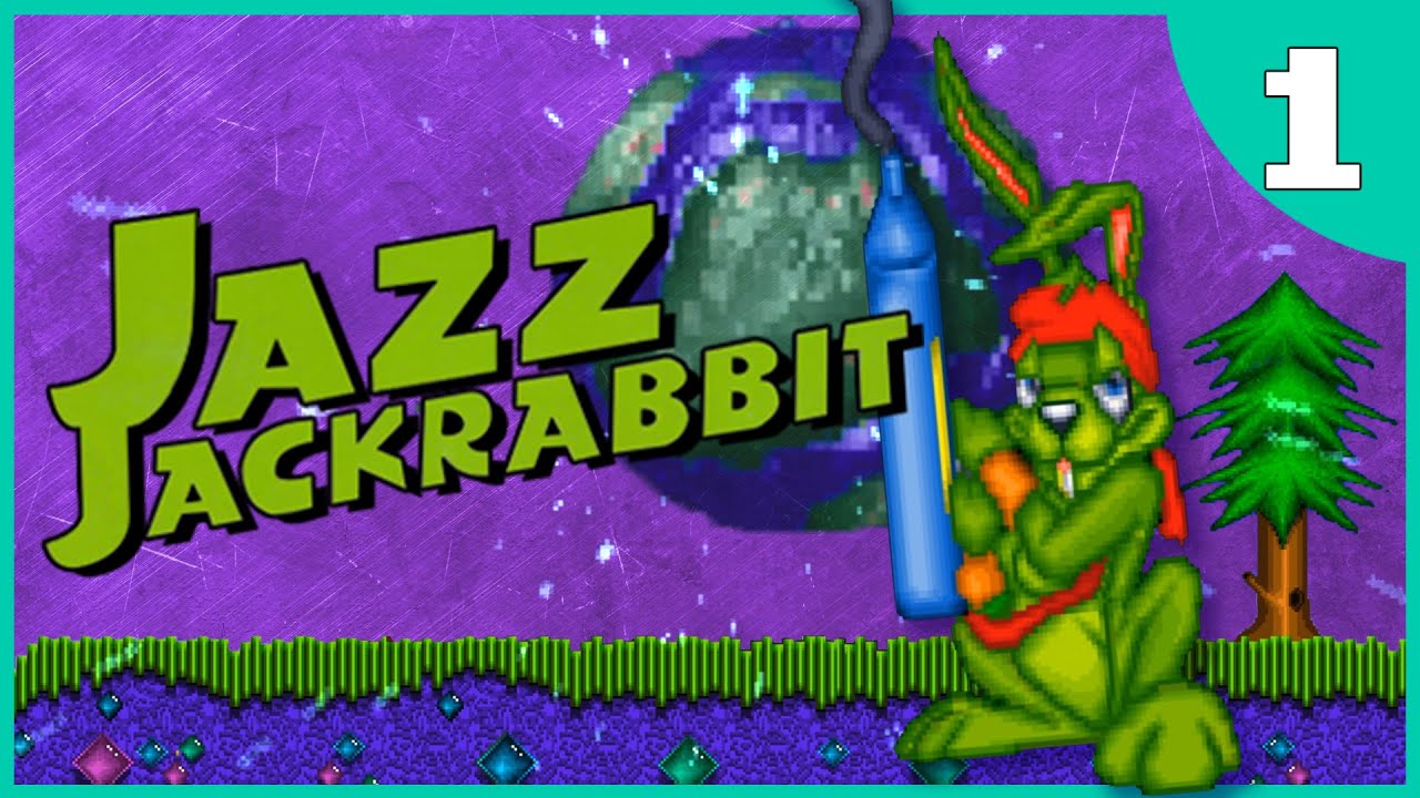 I Can't Believe We Played This At School! | Jazz Jackrabbit [Episode 1 ...