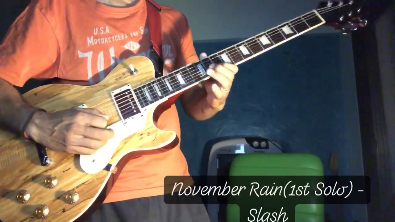November Rain(1st Solo) - Slash - YouTube
