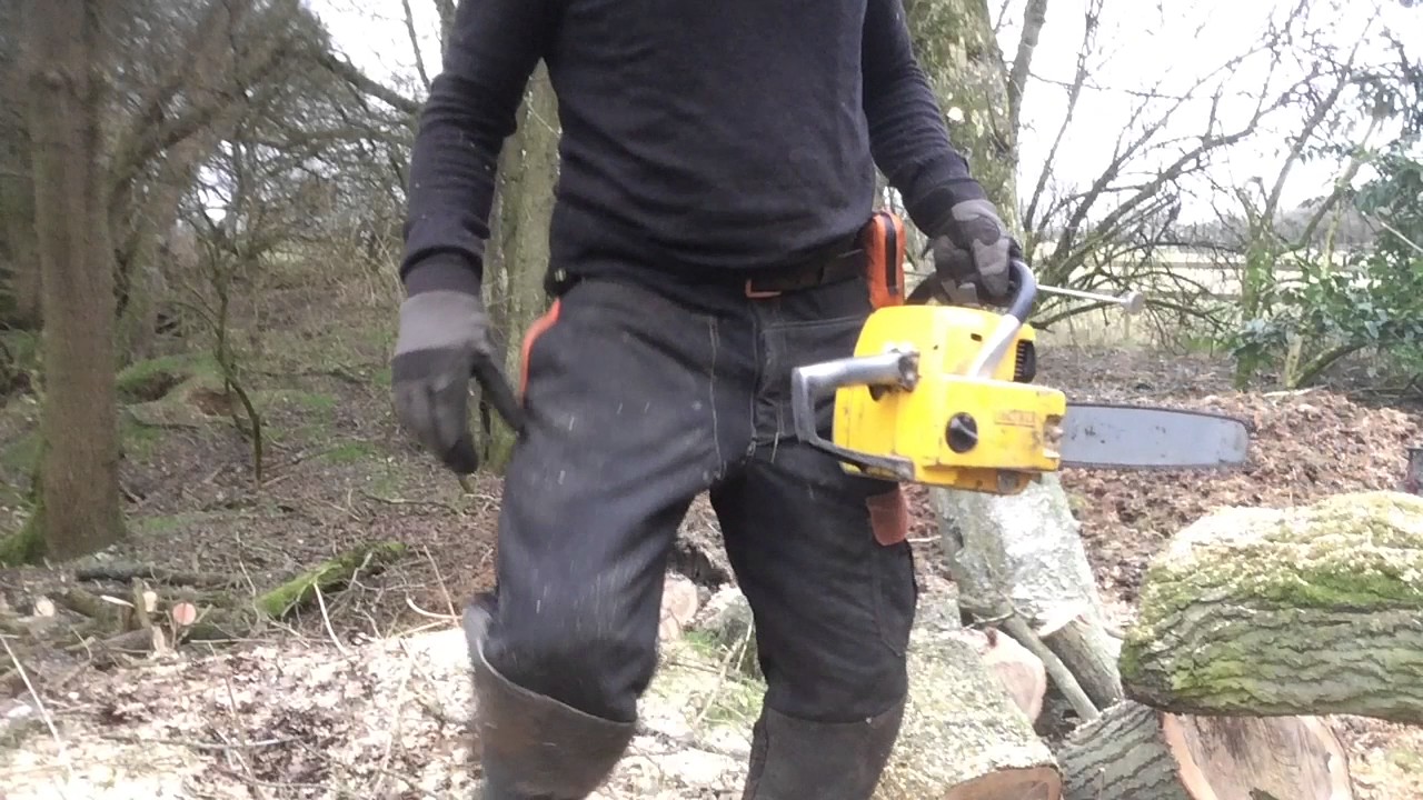 Logging with the Partner R16 - YouTube