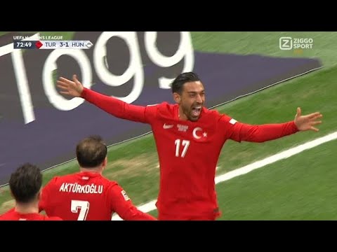 Turkey vs Hungary 3-1 Highlights | UEFA Nations League 2025 | Türkiye ...