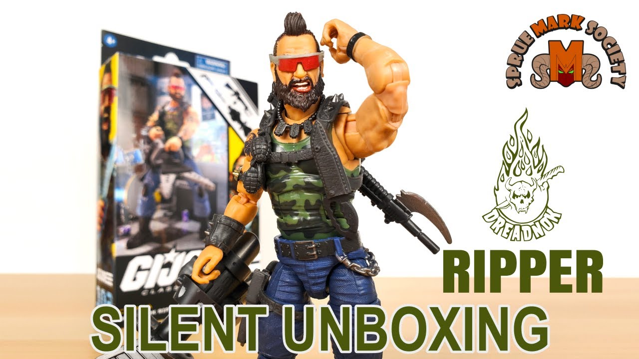 GI Joe Classified Series Dreadnok Ripper Unboxing #gijoeclassified # ...