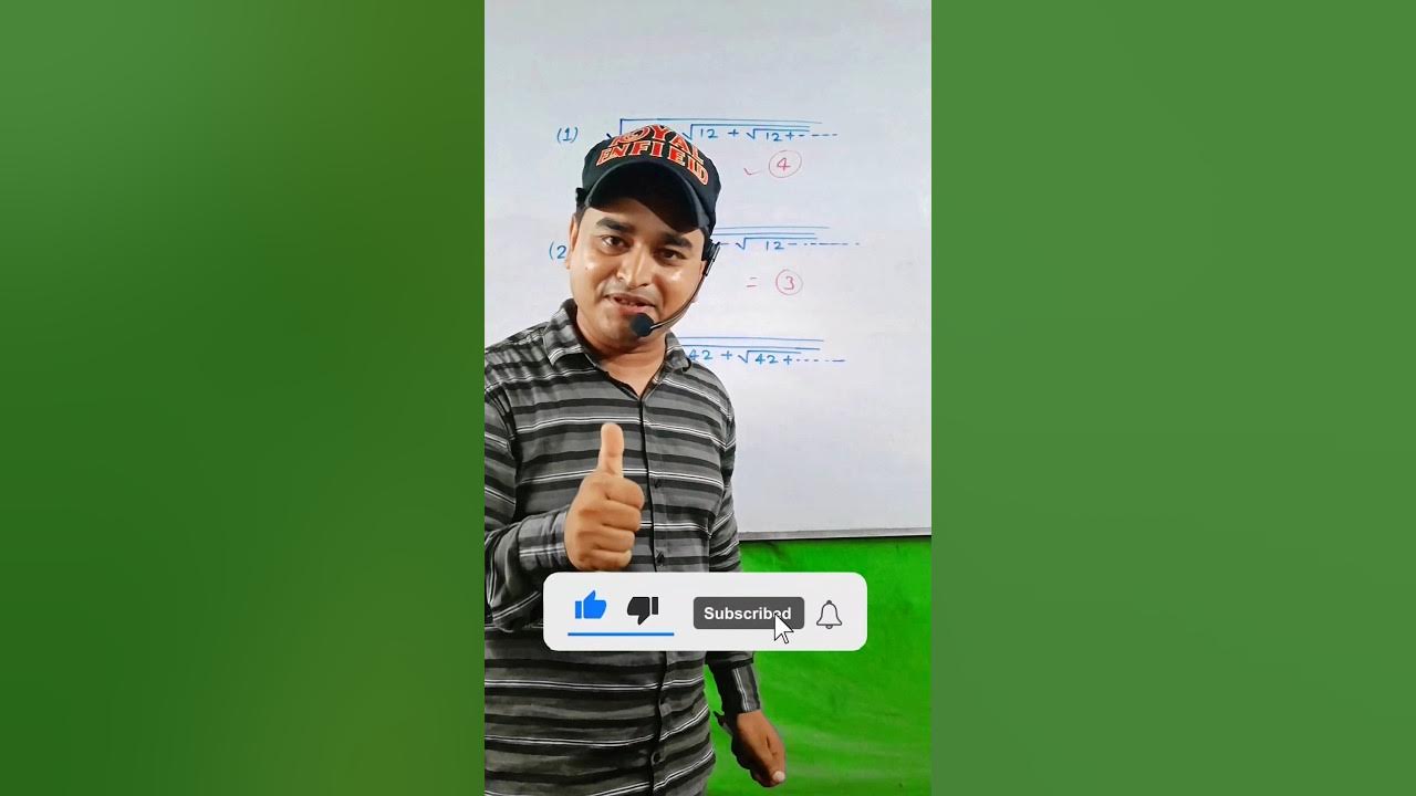 Square Root Infinite Series Questions Simplification Trick In Hindi square-root-infinite-series-questions-simplification-trick-in-hindi