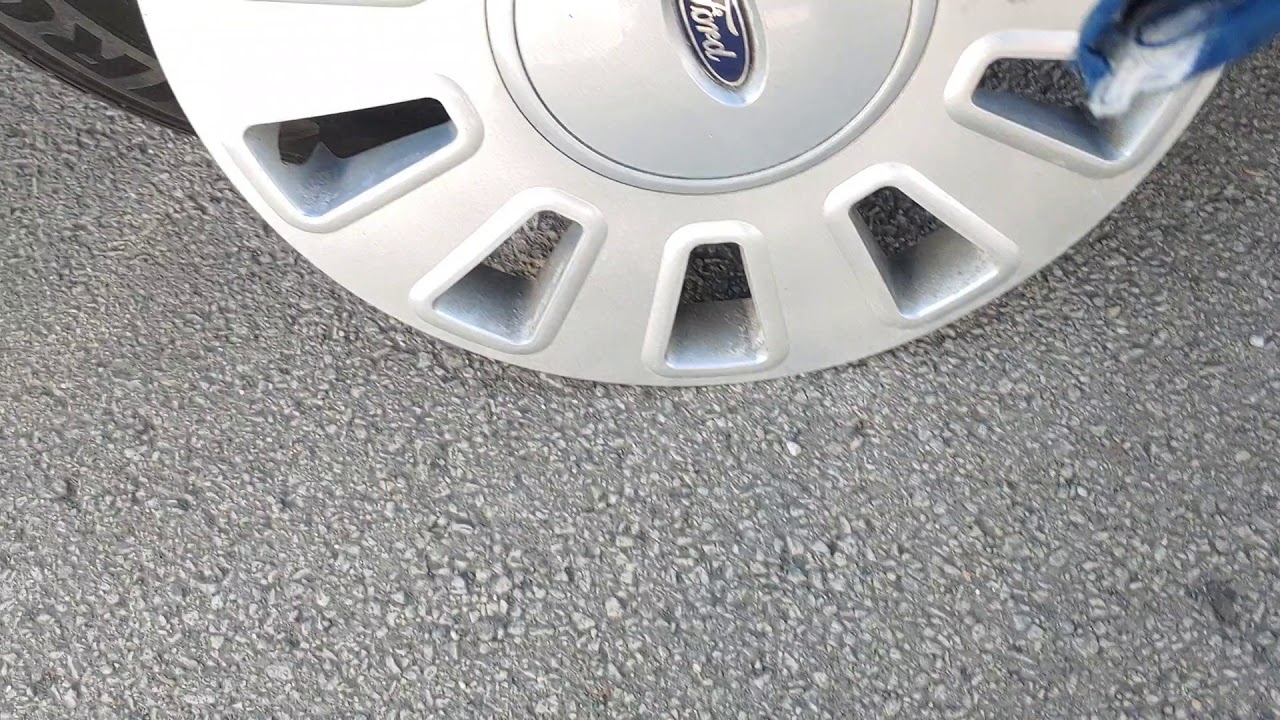 how to install crown vic hubcaps - YouTube