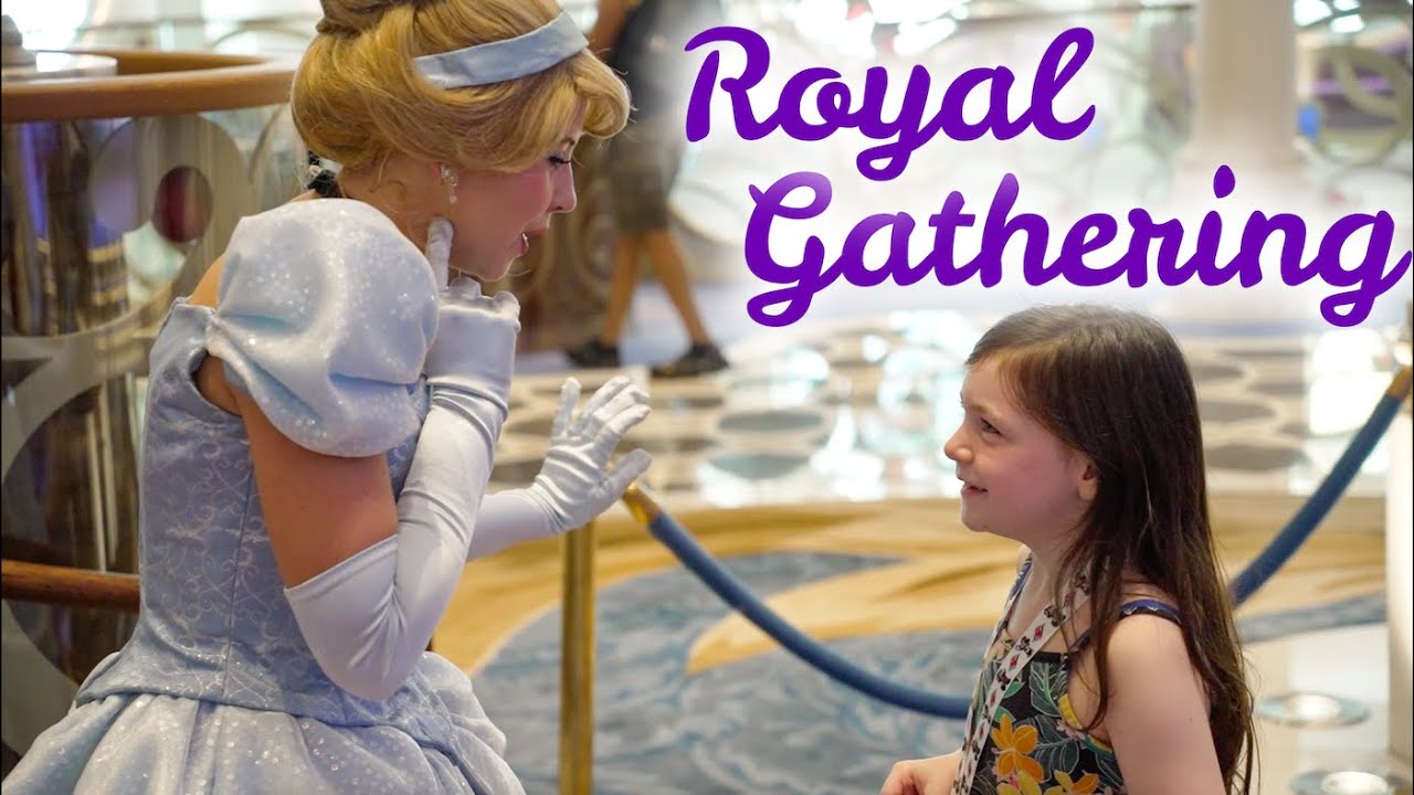 The Royal Gathering on the Disney Wish | Disney Cruise Line - YouTube