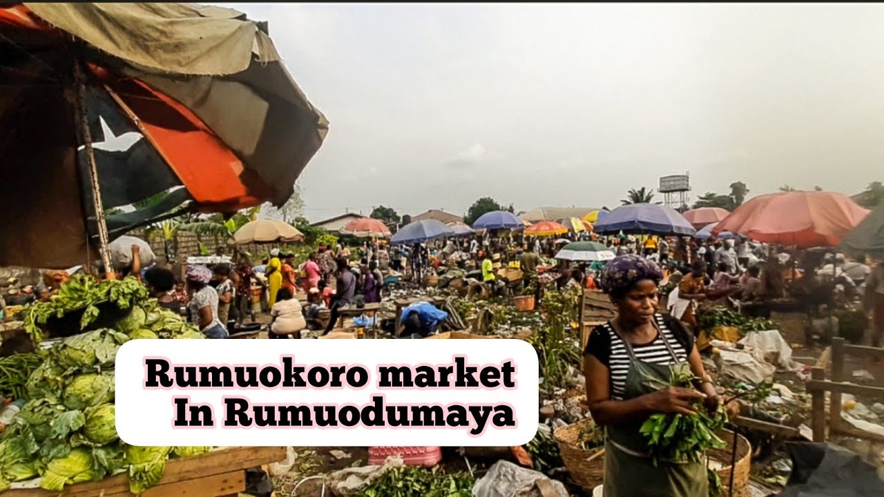 NEW RUMUOKORO MARKET PORTHARCOURT | RUMUOKORO MARKET SINCE SHUT DOWN BY ...