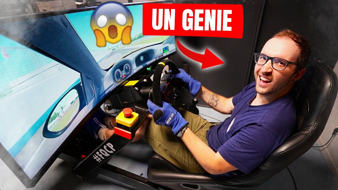 L'homme le plus intelligent que j'ai rencontré.. et il a un SETUP SIMRACING ft ...