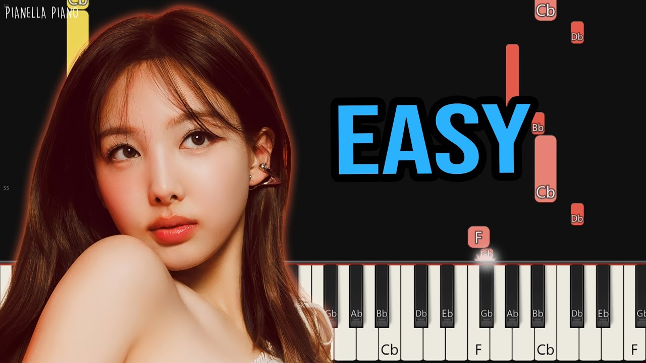 NAYEON - ABCD | EASY Piano Tutorial by Pianella Piano - YouTube