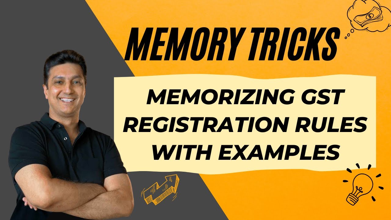 Memorizing GST Registration Rules with Examples - YouTube