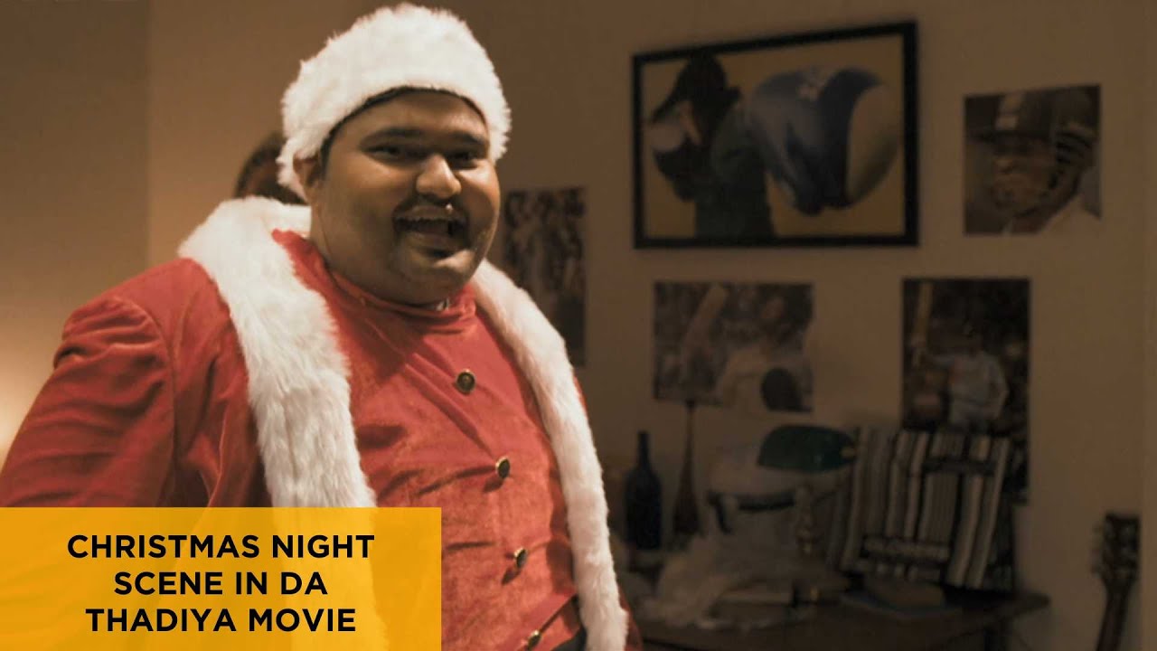 Christmas night scene in da thadiya movie | DathadiyaonmanoramaMAX ...