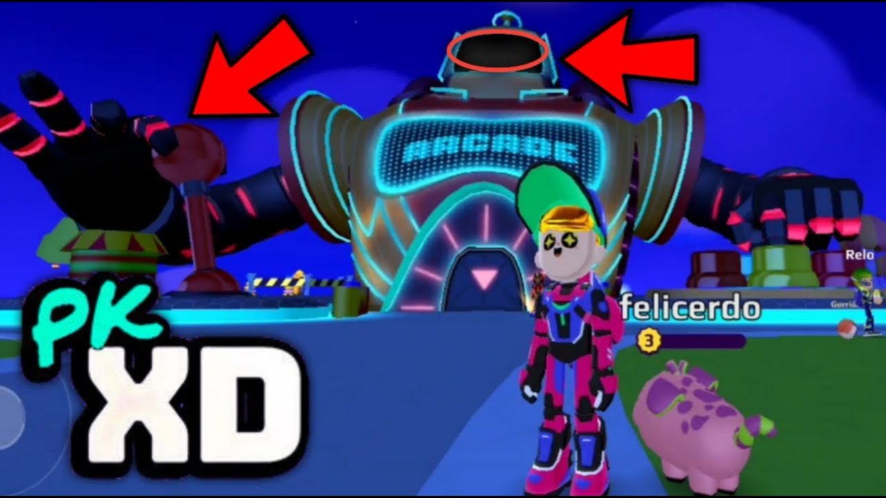 ⚠️QUE LE PASA AL ROBOT GIGANTE EN PK XD??😭 PK XD - YouTube