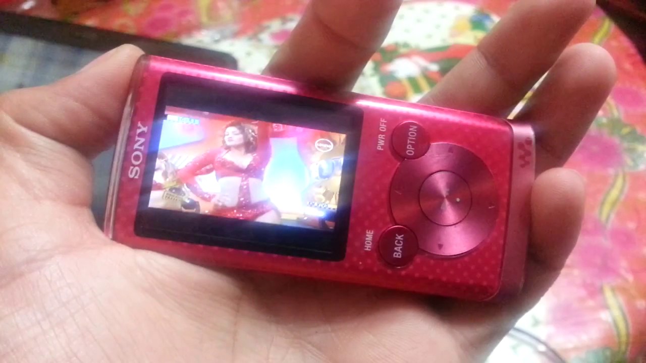 Sony MP4 Player 4Gb - YouTube