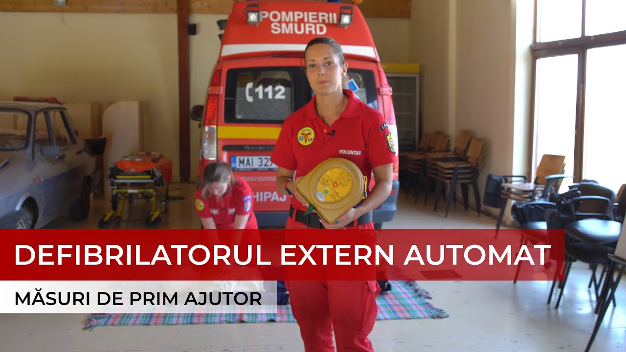 Defibrilatorul Extern Automat (DEA)| MĂSURI DE PRIM AJUTOR - YouTube