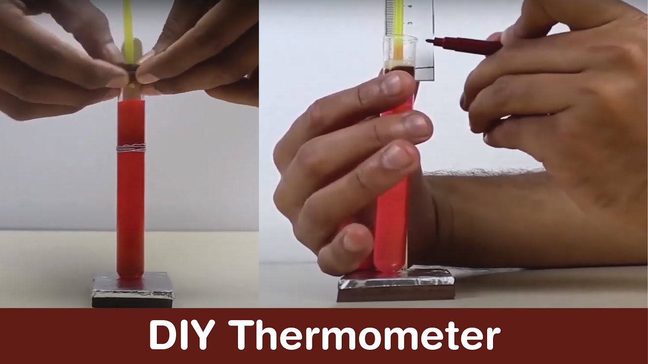 DIY Thermometer | DIY Science | ThinkTac - YouTube