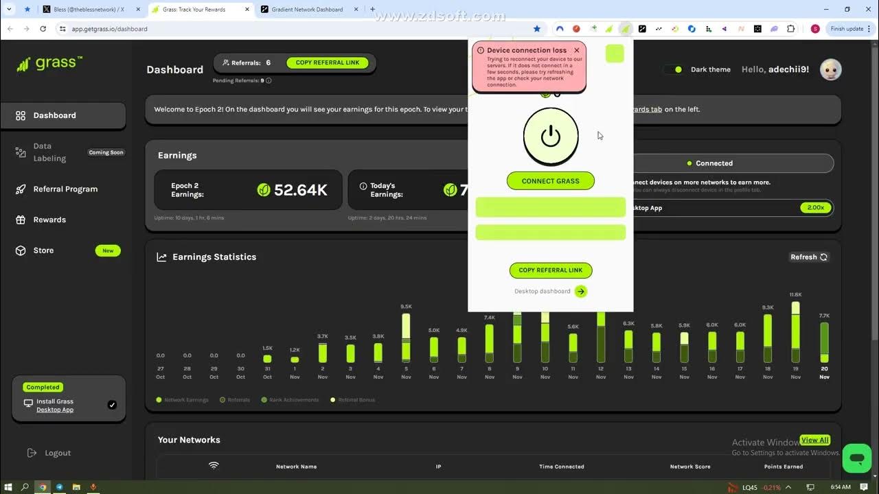 Atasi unsupported pada gradient network & disconnected pada grass dalam 1 menit - YouTube