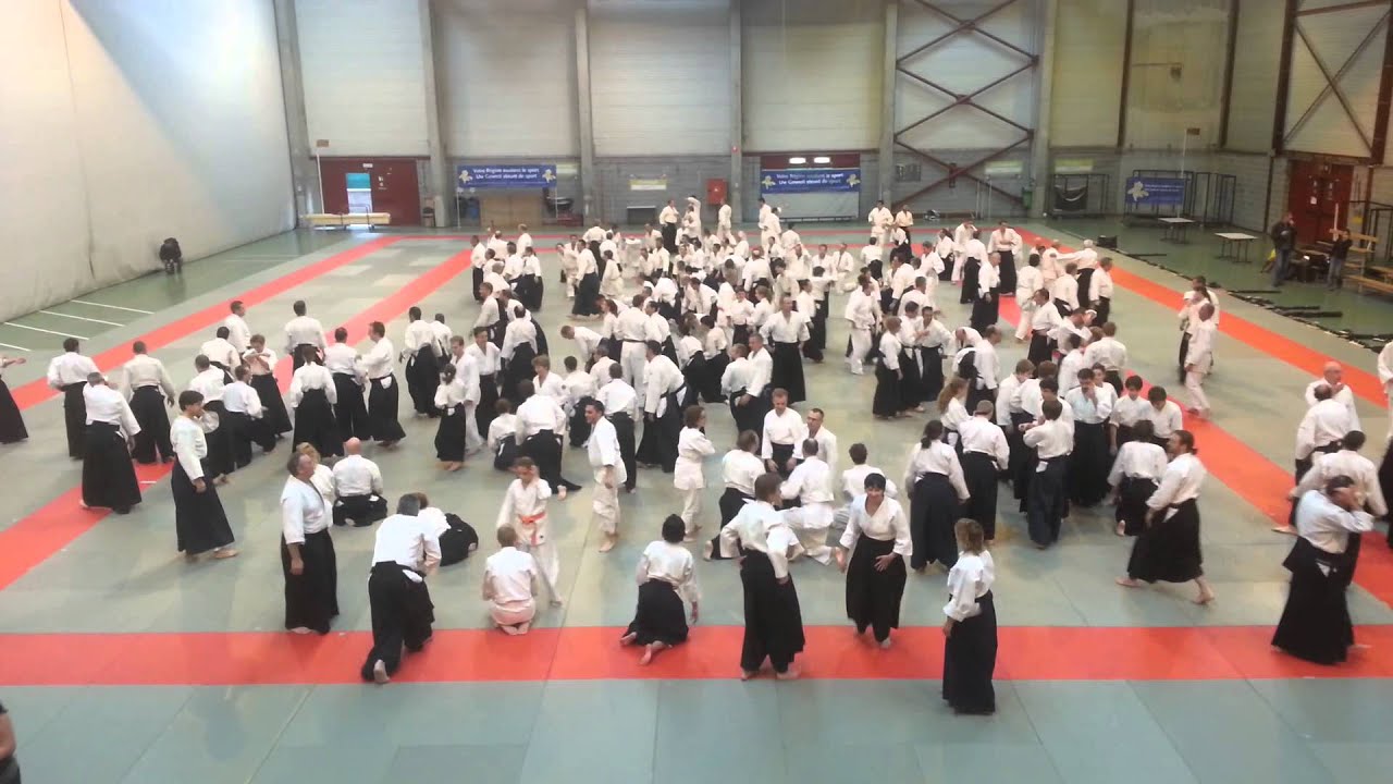 Aikido seminar with Yamada Sensei, Brussels 2013 - YouTube