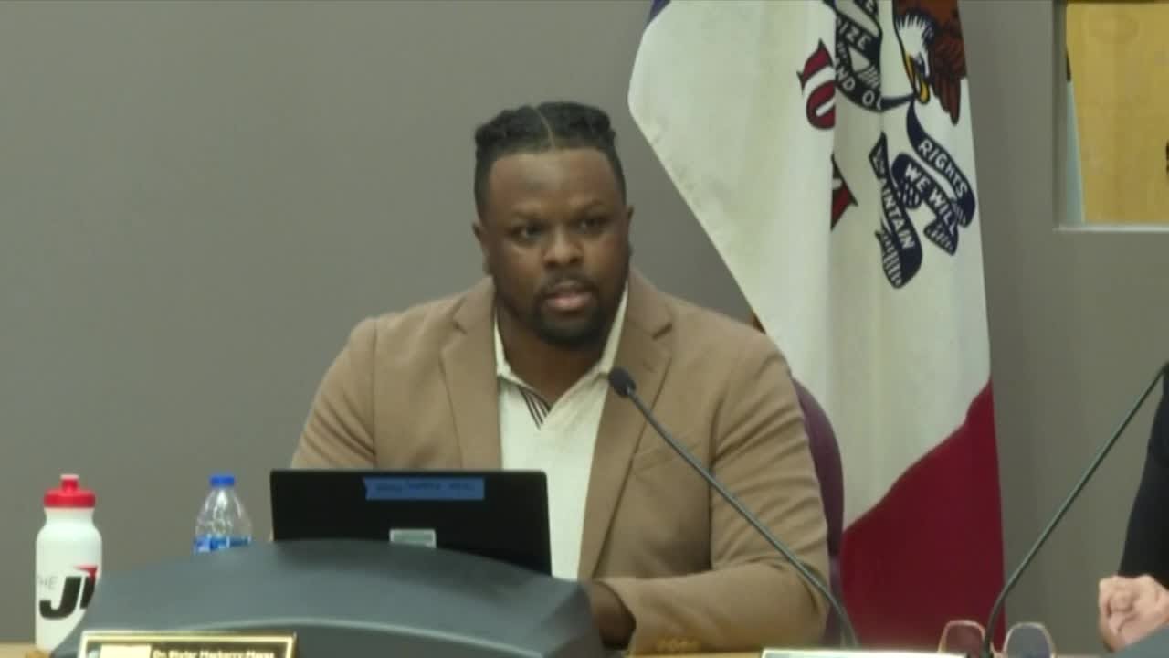 DMPS Vice Chair Skylar Mayberry-Mayes' statement after voting to accept ...
