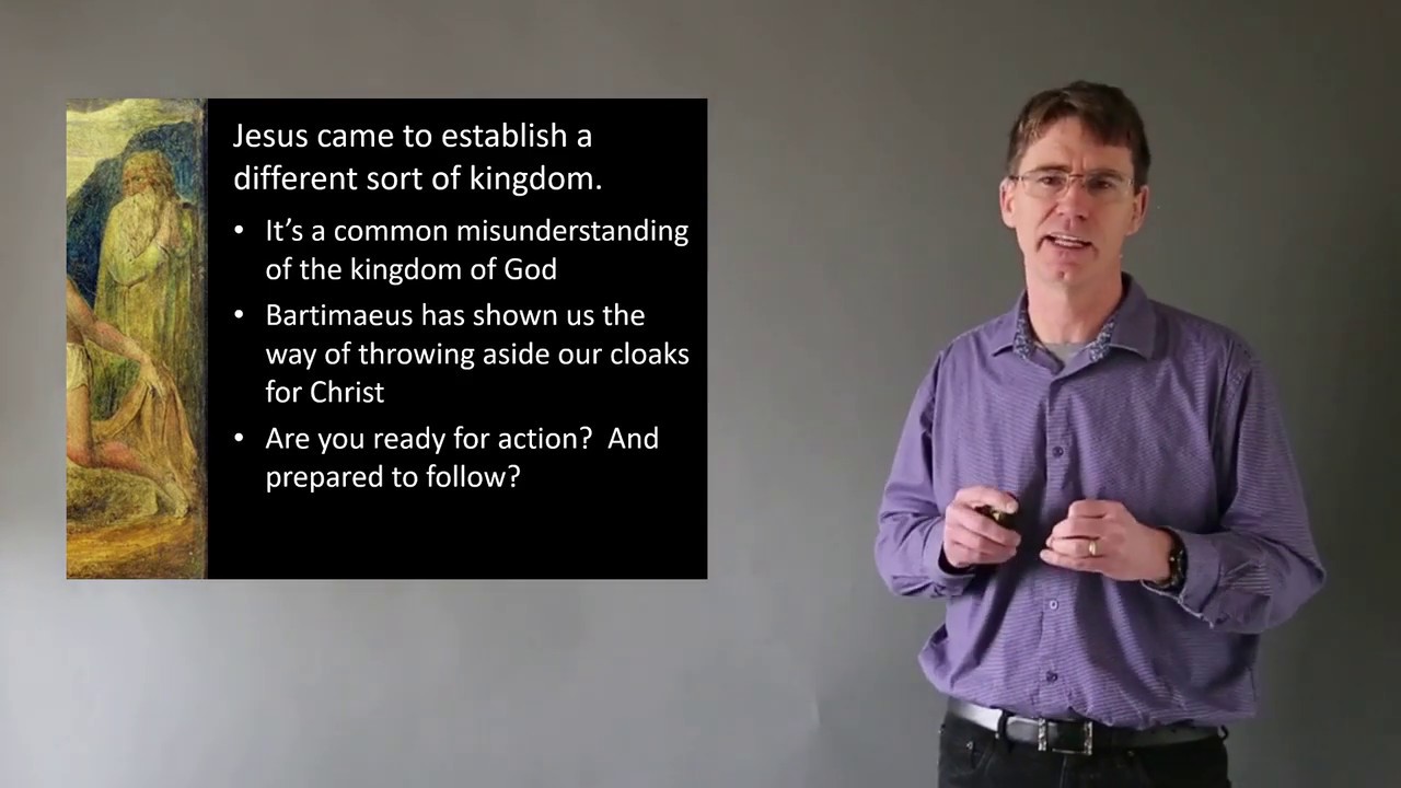 Palm Sunday: Throwing Off Your Cloaks (April 5, 2020 Sermon) - YouTube