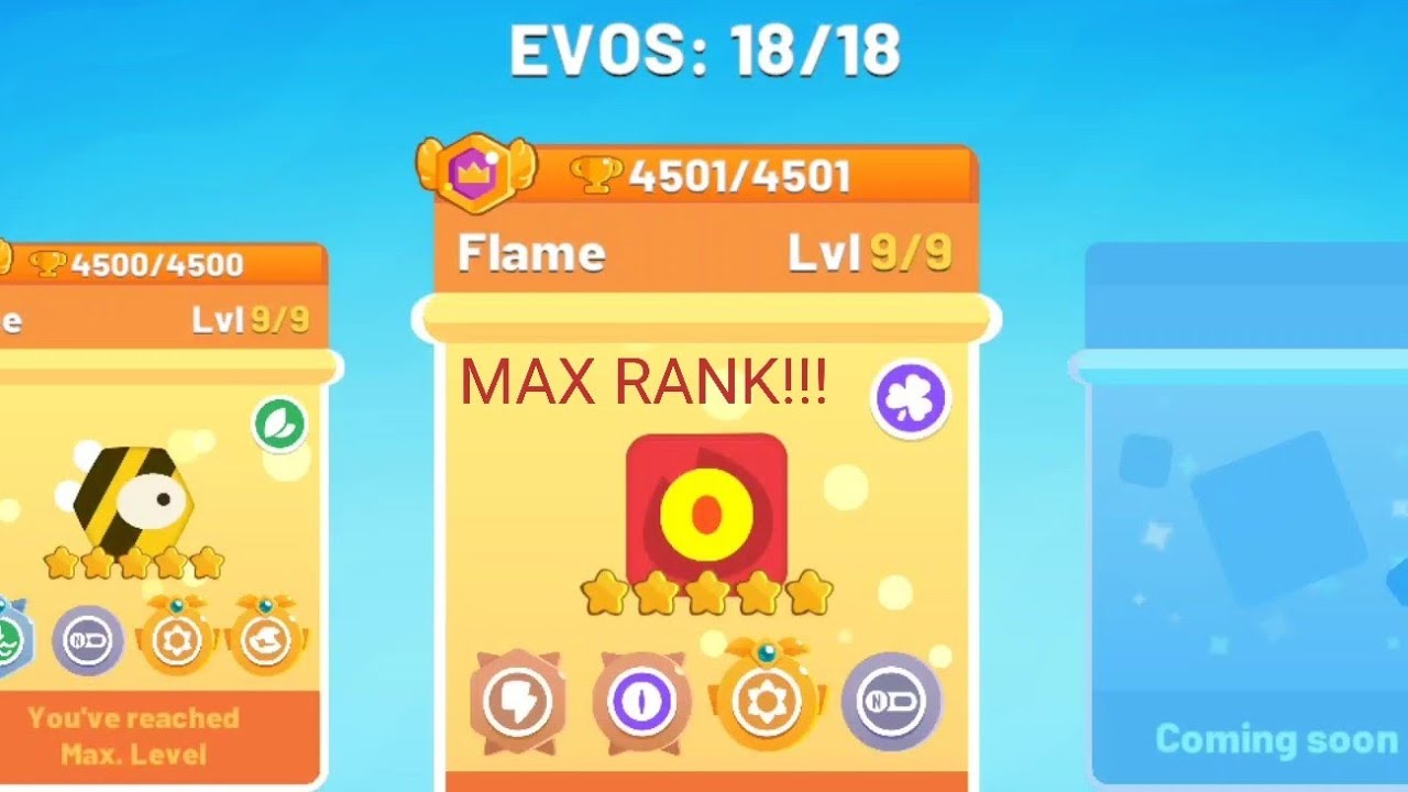 Evo Pop | Flame Evo | Reached Max Rank! - YouTube